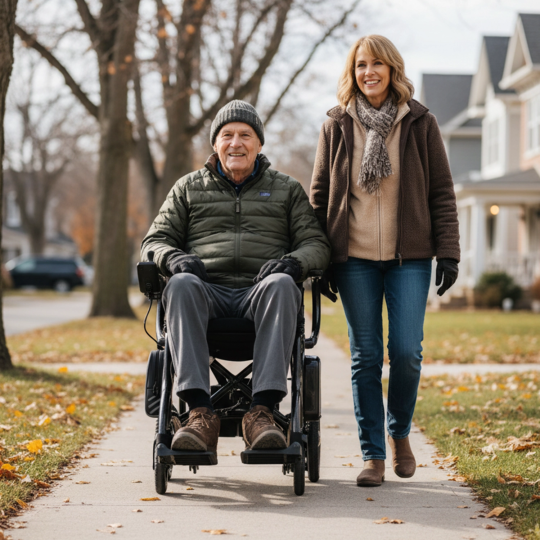 Journey Air Elite Max Ultra-Lightweight Portable Power Chair