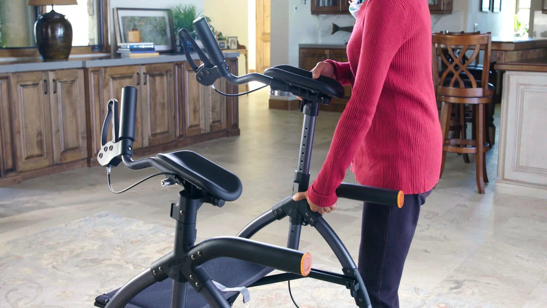 UPWalker | Upright Walker with Seat – Journey Health & Lifestyle